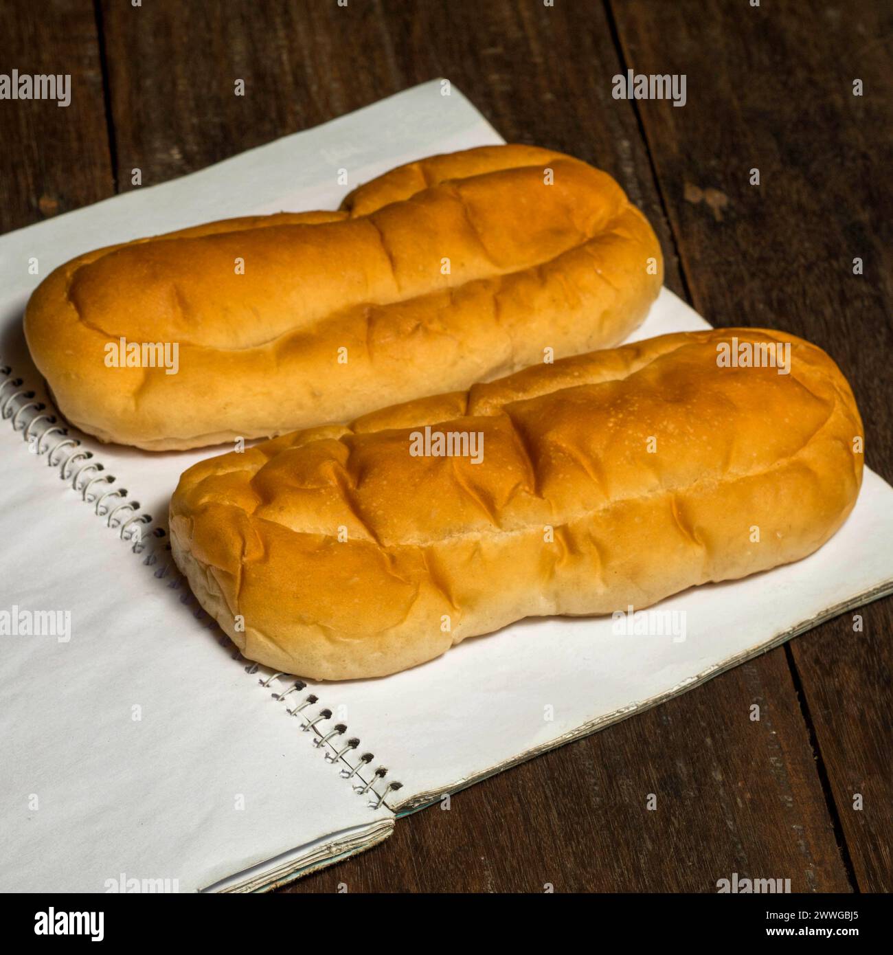 Fresh butter buns for breakfast isolated,Sweet butter bun background ...