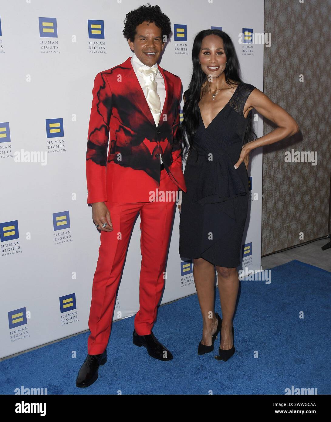 Los Angeles, USA. 24th Mar, 2024. (L-R) Aaron Walton and Beverly ...