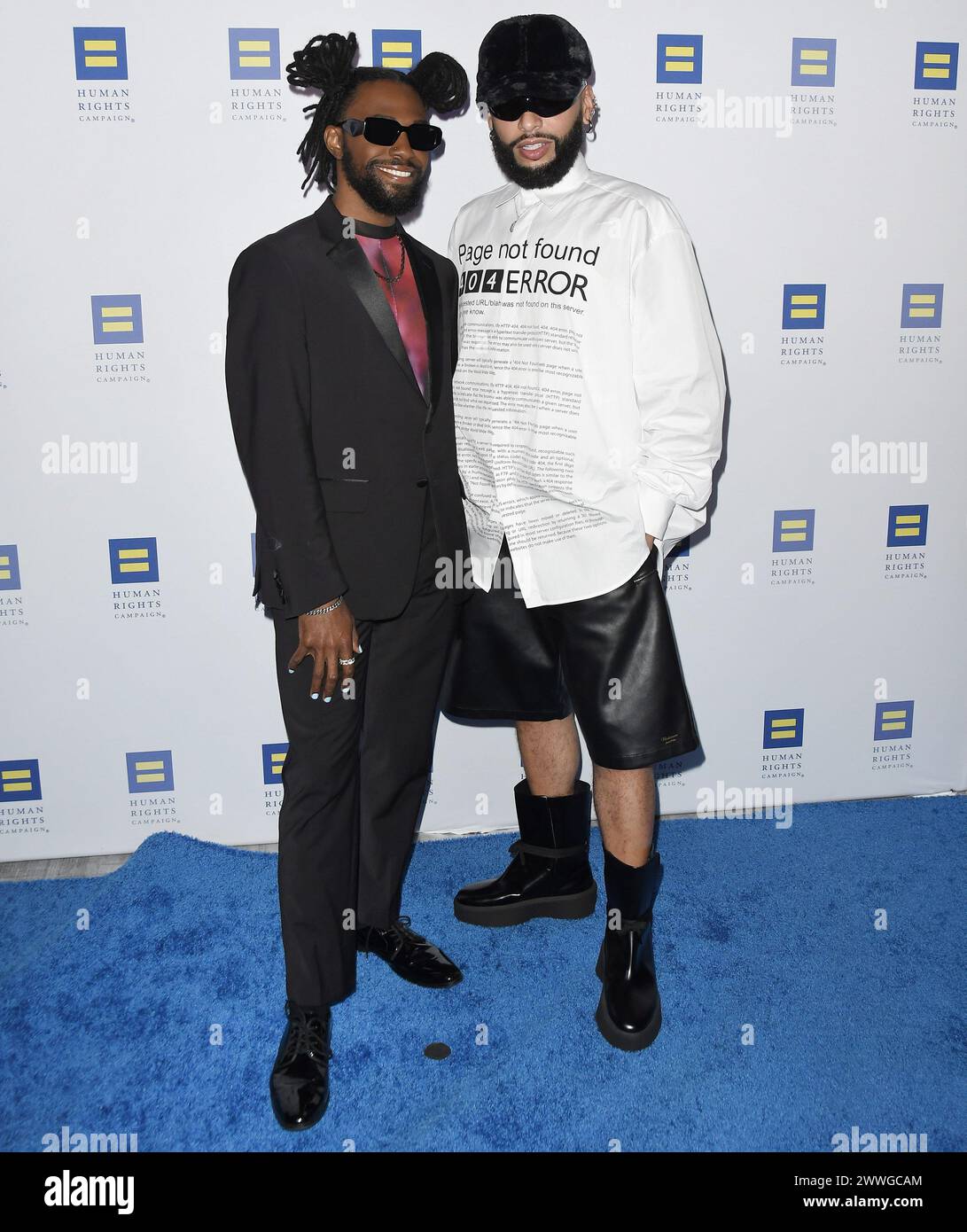 Los Angeles, USA. 24th Mar, 2024. (L-R) Lazarus Lynch and Guest at the ...