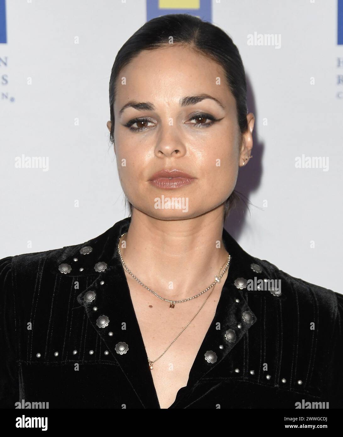Lina Esco arrives at the Human Rights Campaign's 2024 Los Angeles ...