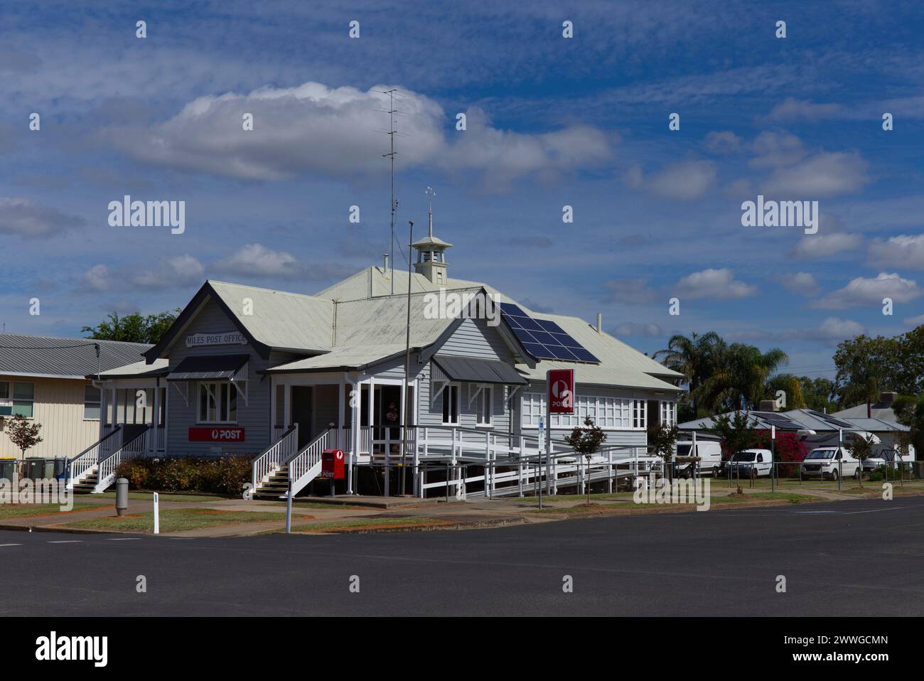 Post Office building at Miles Queensland Australia Stock Photo - Alamy