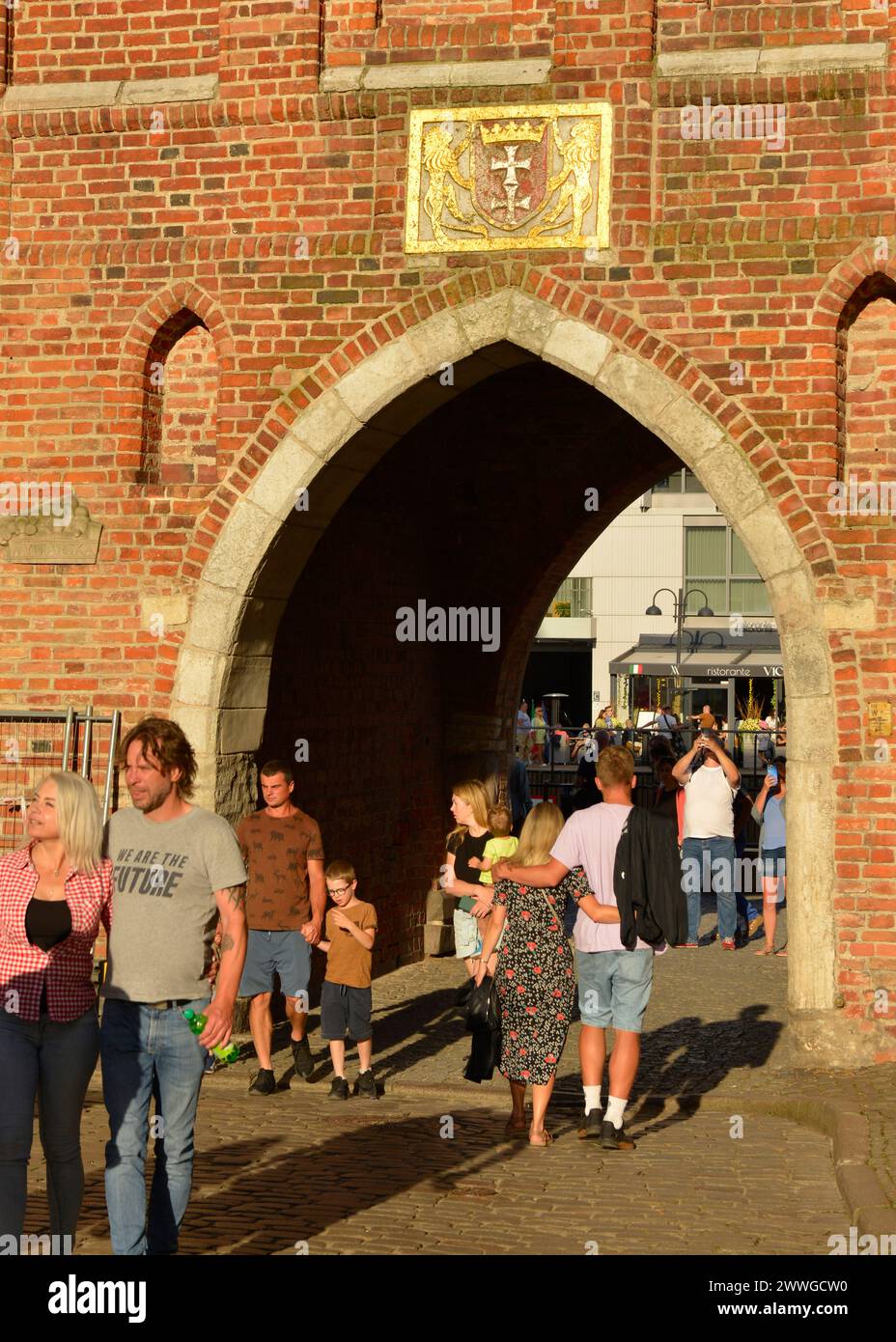 Red brick gate with 15th century origins hi-res stock photography and ...