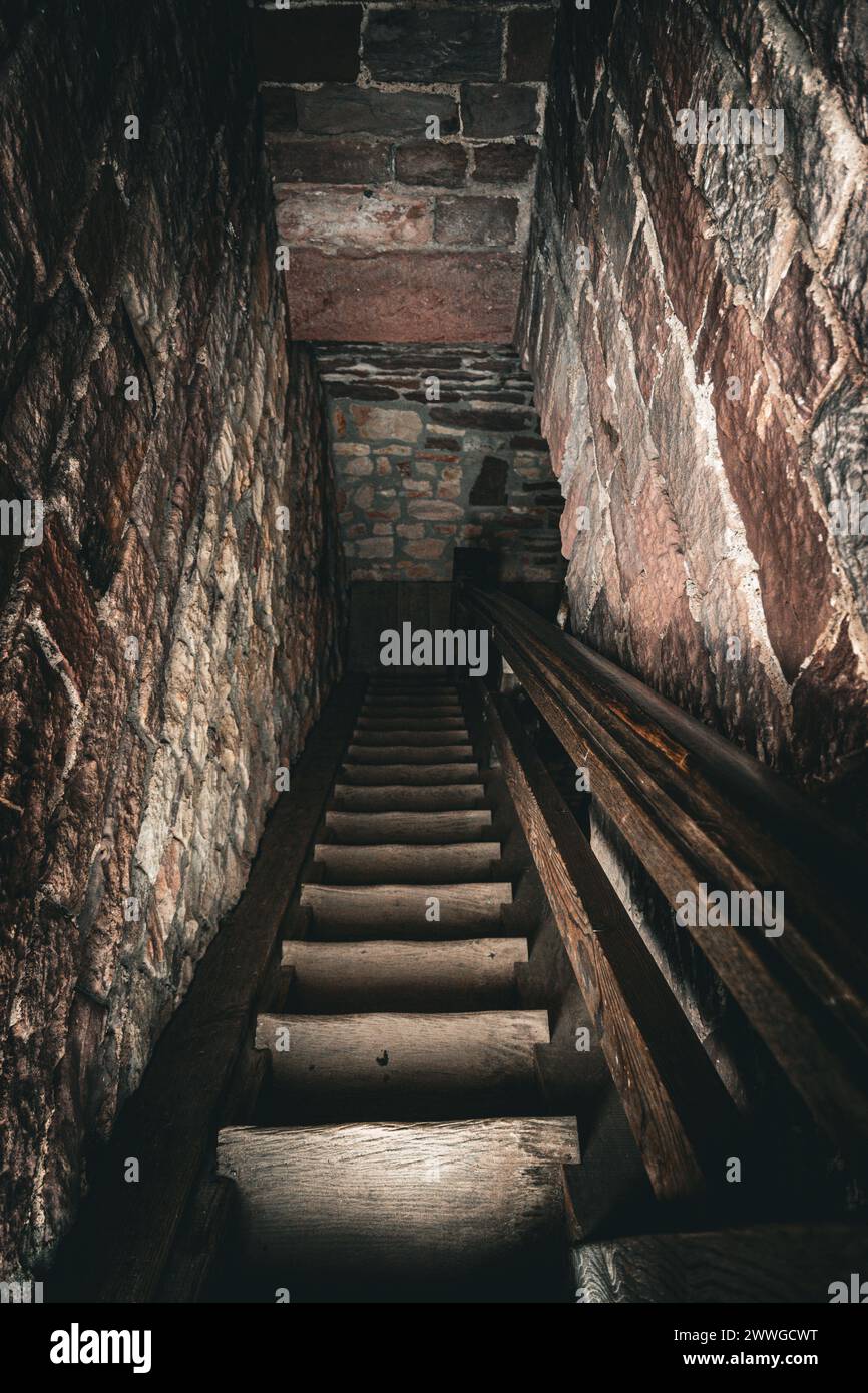 Dimly lit pathway hi-res stock photography and images - Alamy