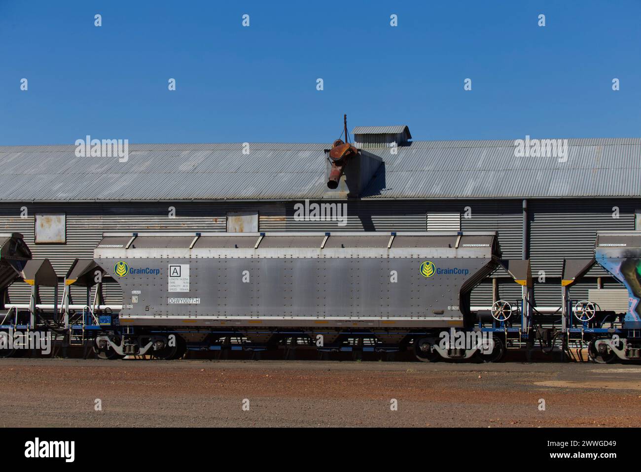 Watco grain train hi-res stock photography and images - Alamy