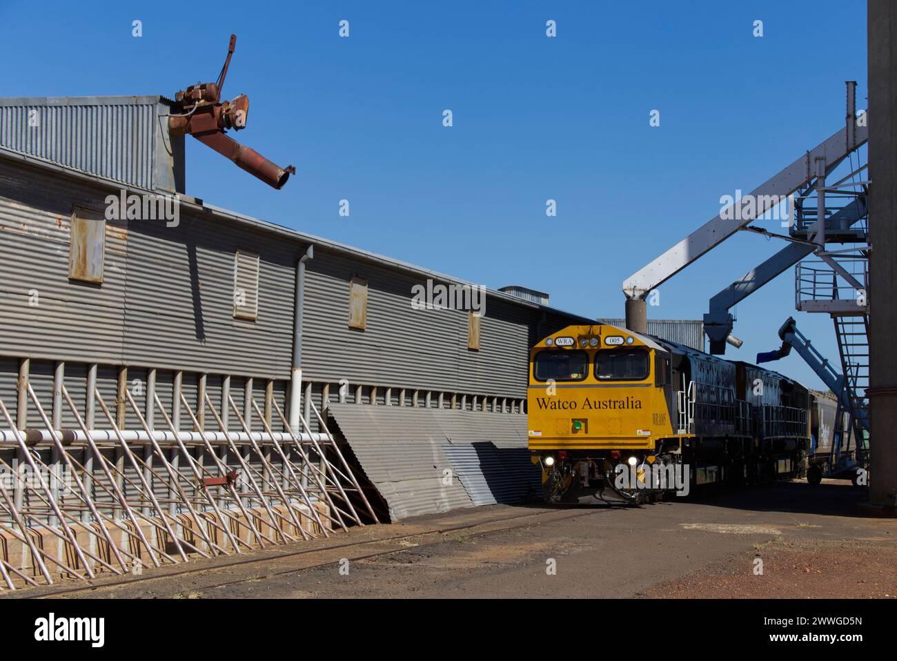 Watco grain train hi-res stock photography and images - Alamy