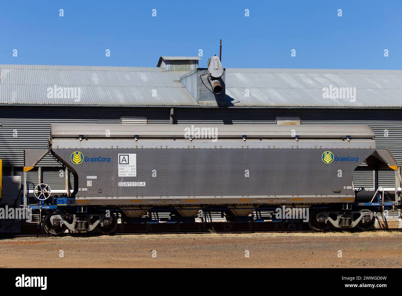 Watco grain train hi-res stock photography and images - Alamy