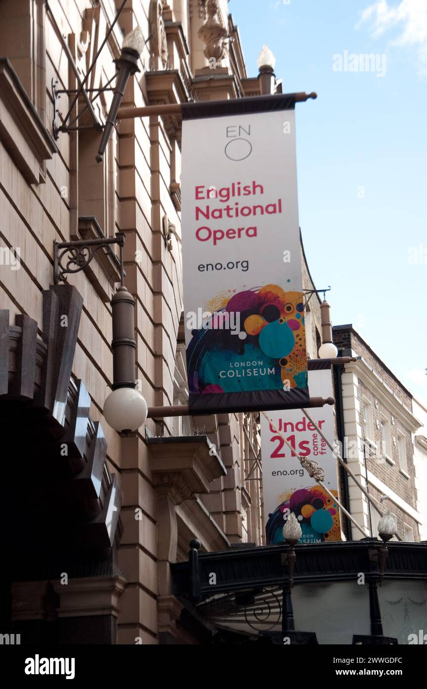 English national opera banner hi-res stock photography and images - Alamy