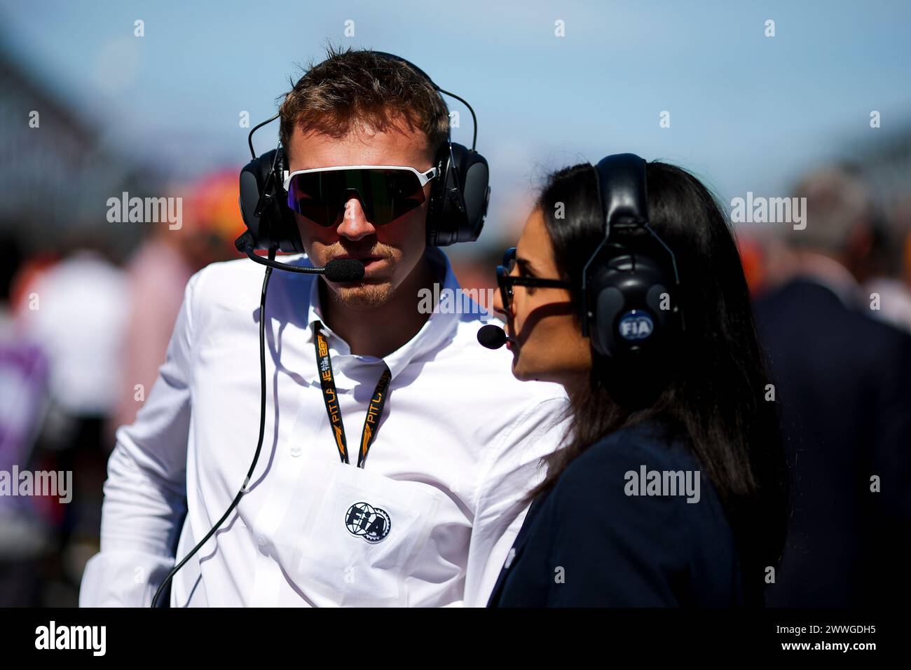 DE LAUW Roman, FIA, portrait during the Formula 1 Rolex Australian ...