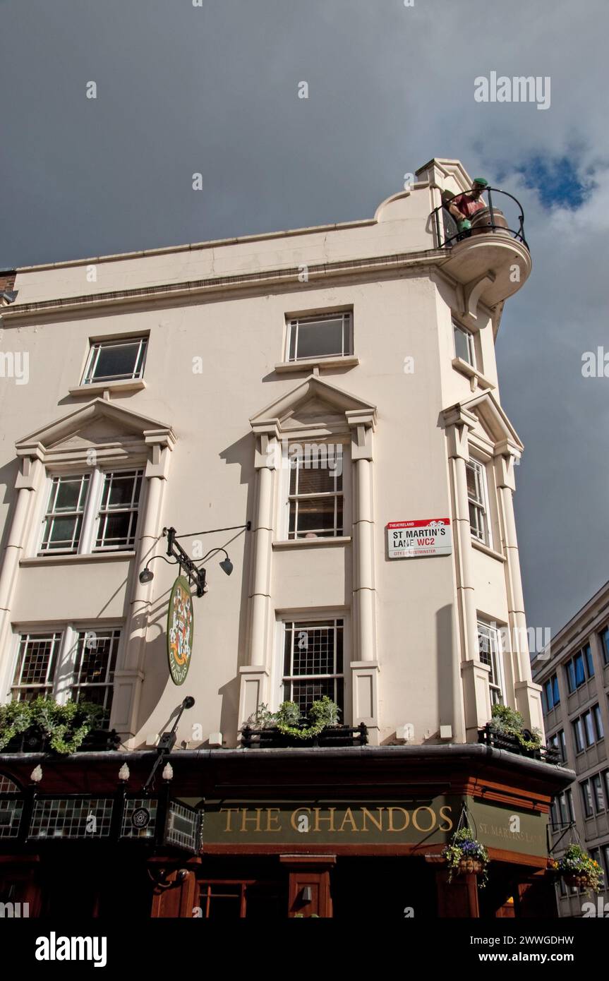 The Chandos Pub, St Martin's Lane, London's West-End, London, UK Stock ...