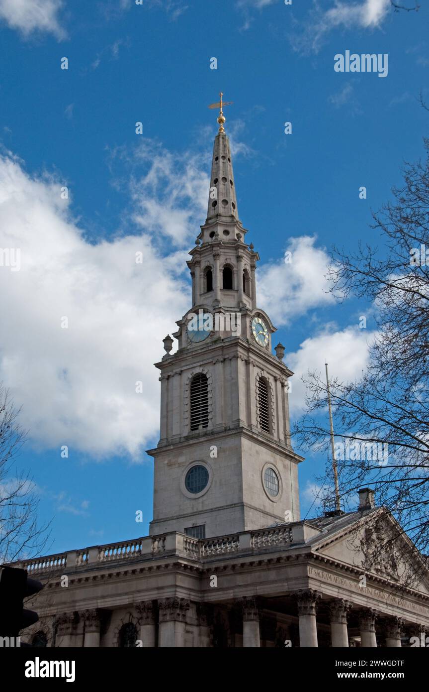 St Martin-in-the-Fields, Trafalgar Square, London, UK. St Martin-in-the ...