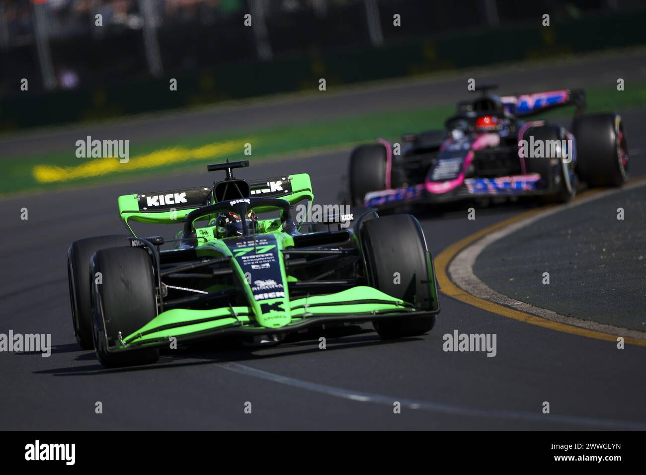 77 BOTTAS Valtteri (fin), Stake F1 Team Kick Sauber C44, action during ...