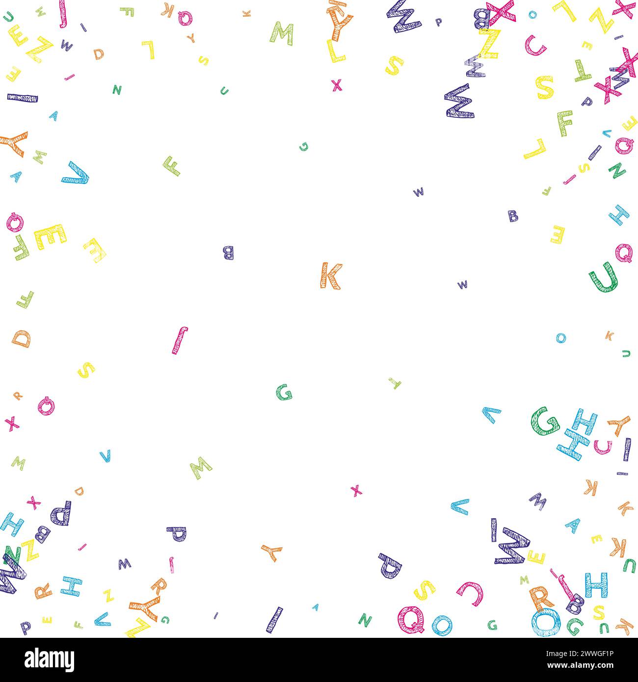 Words book falling Cut Out Stock Images & Pictures - Alamy