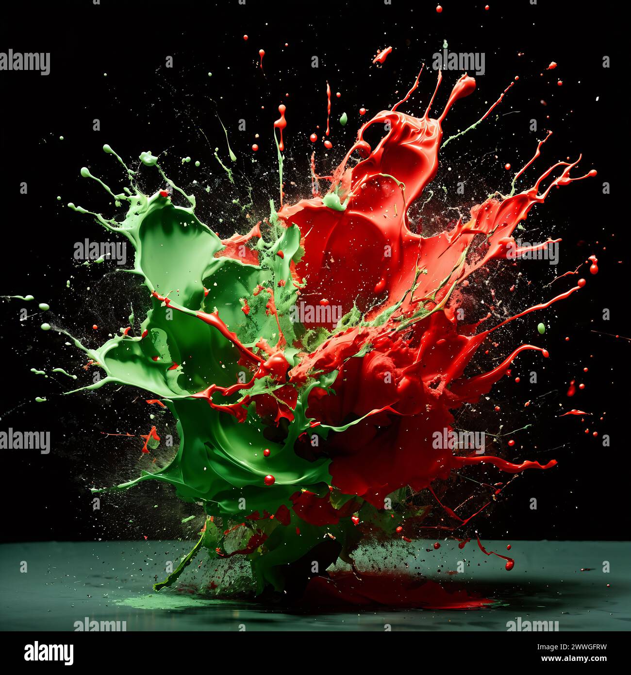 Paint splash illustration hi-res stock photography and images - Alamy