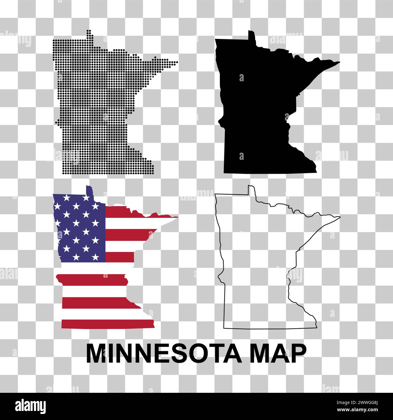 Minneapolis flag Stock Vector Images - Alamy