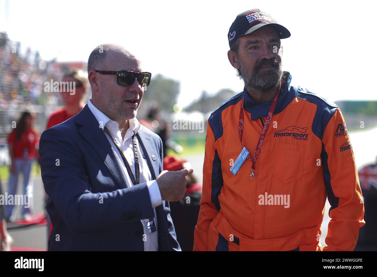 Marshall and FIA Staff during the Formula 1 Rolex Australian Grand Prix ...