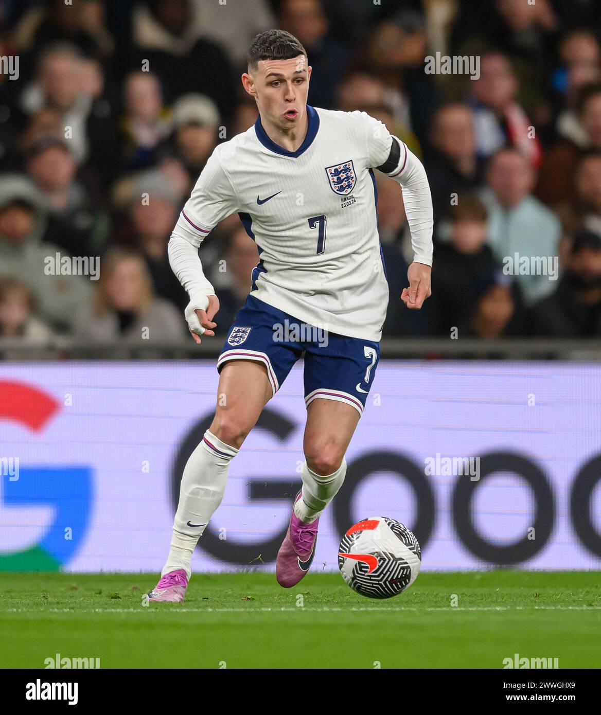 23 Mar 2024 - England v Brazil - International Friendly - Wembley ...