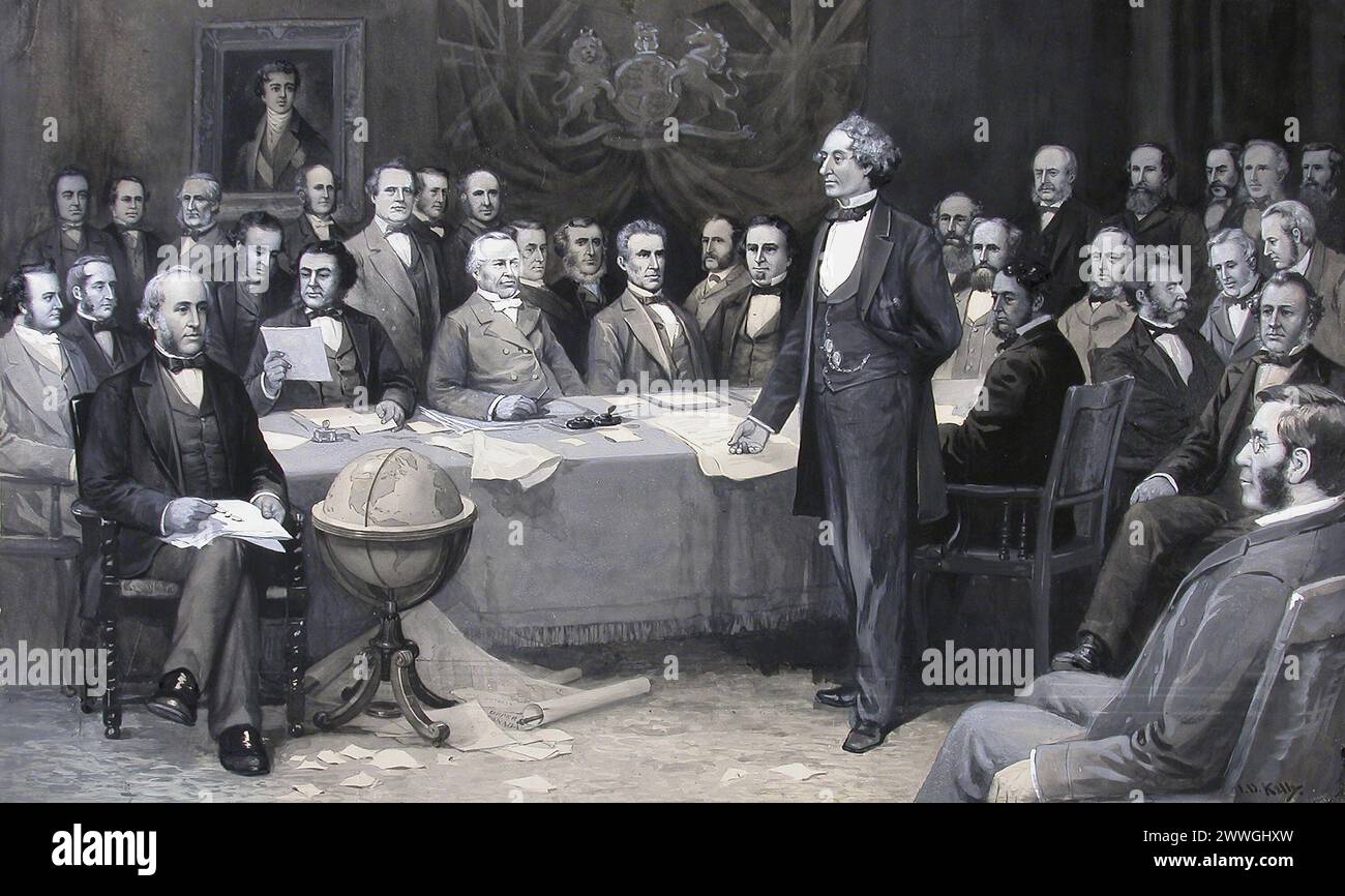 Vintage Canadian Art- The Father of Confederation, 1867. By John David ...