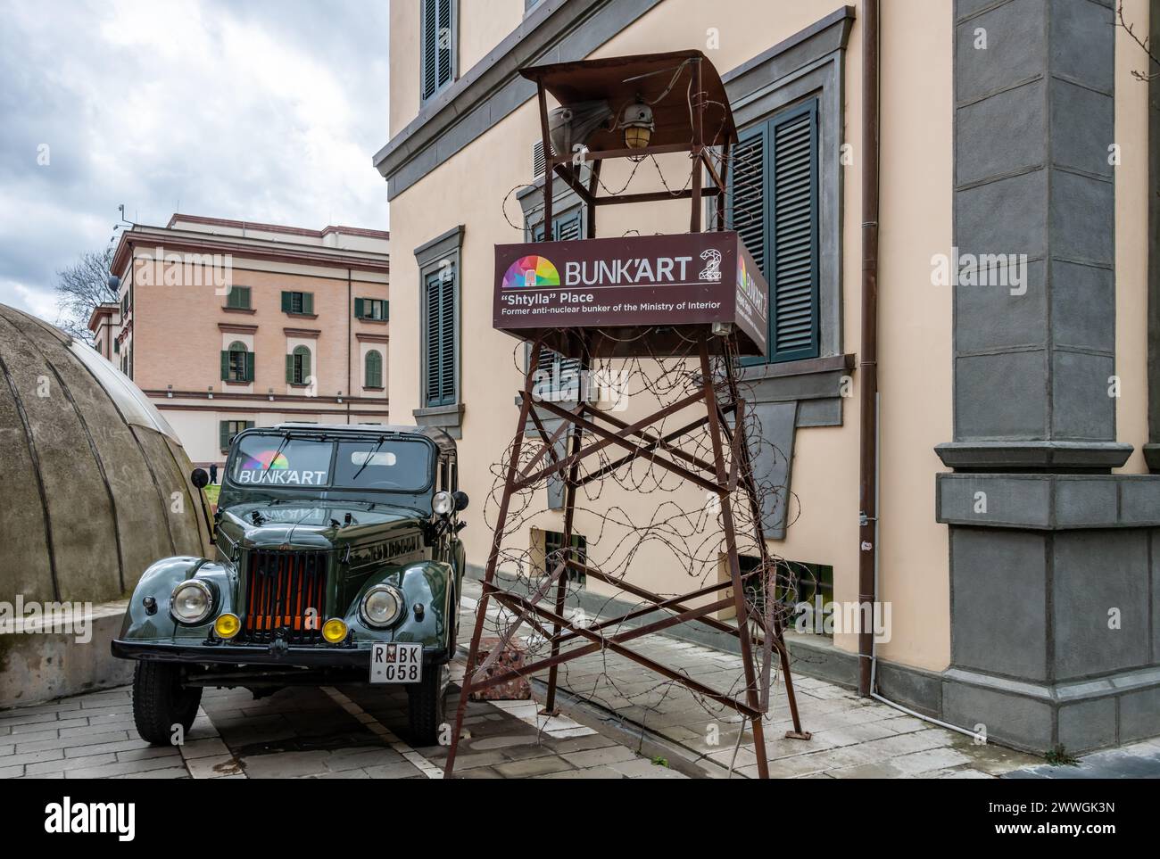 Former nuclear bunker, now operating as a museum and art gallery Bunk ...