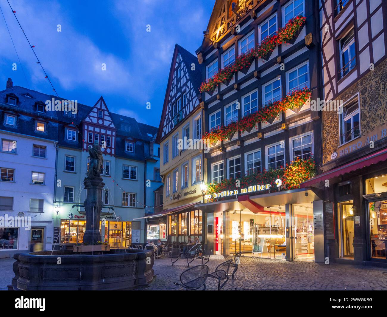 Cochem town square hi-res stock photography and images - Alamy