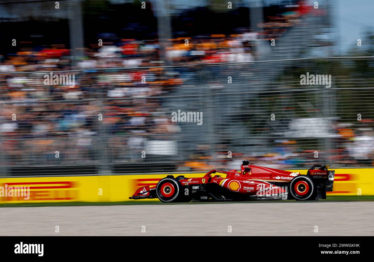 Melbourne, Australie. 24th Mar, 2024. 16 LECLERC Charles (mco ...