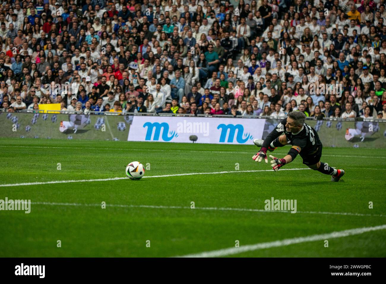 Madrid, Spain. 23rd Mar, 2024. Portuguese goalkeeper, Vitor Baia seen ...
