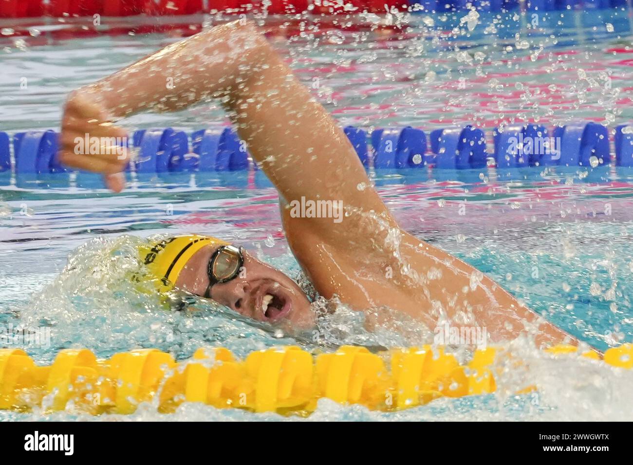 Paul Beaugrand of France, Men's 800 M Freestyle during the Giant Open ...