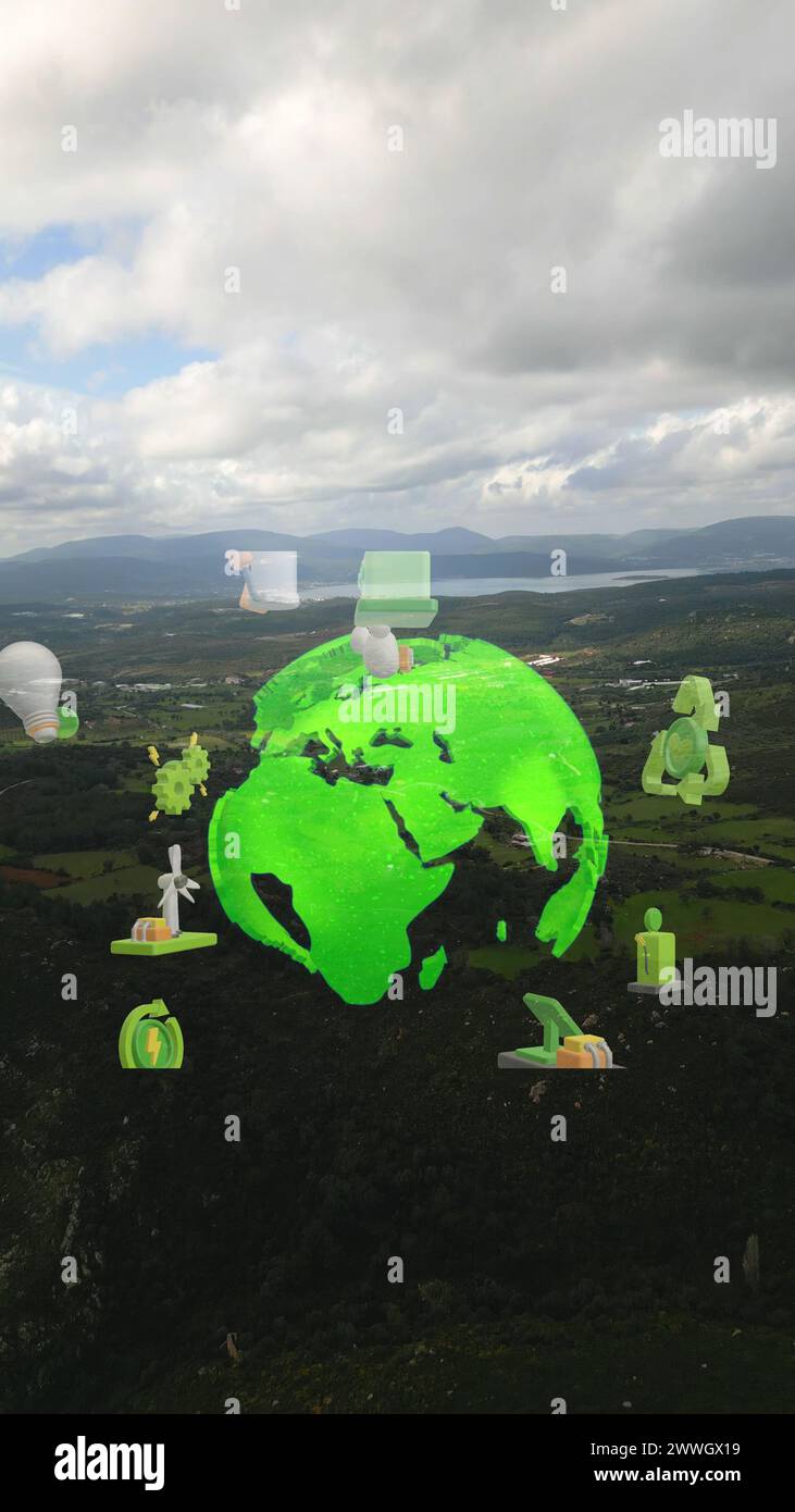 Future environmental conservation and sustainable ESG modernization ...