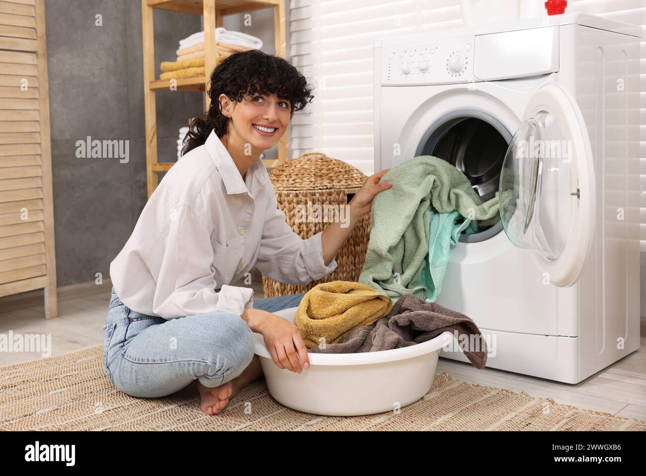 Washing machine out of service hi-res stock photography and images - Alamy
