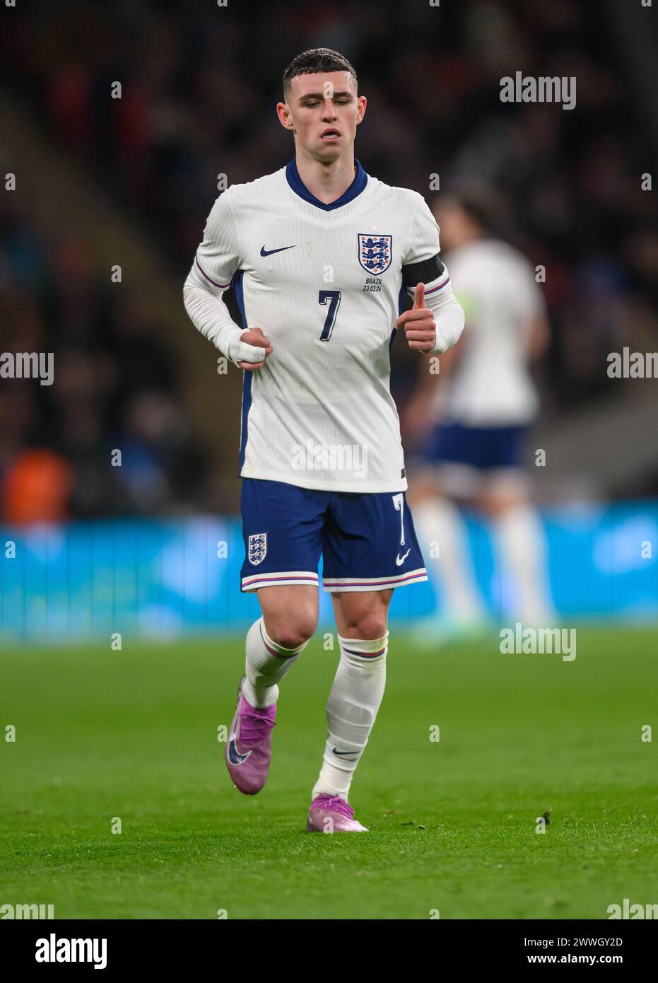 23 Mar 2024 - England v Brazil - International Friendly - Wembley ...