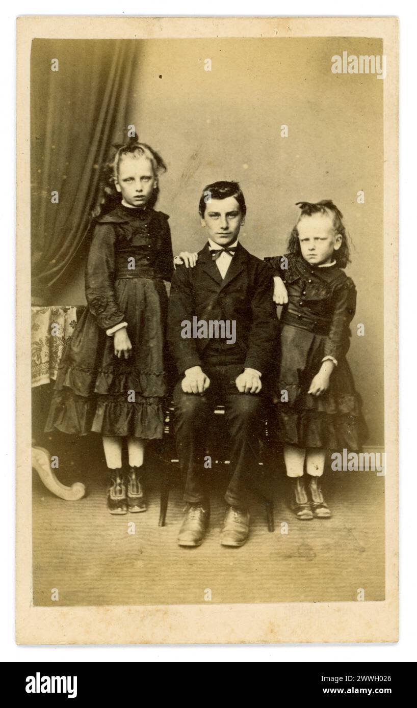 Original Victorian carte de visite (CDV or visiting card) older ...