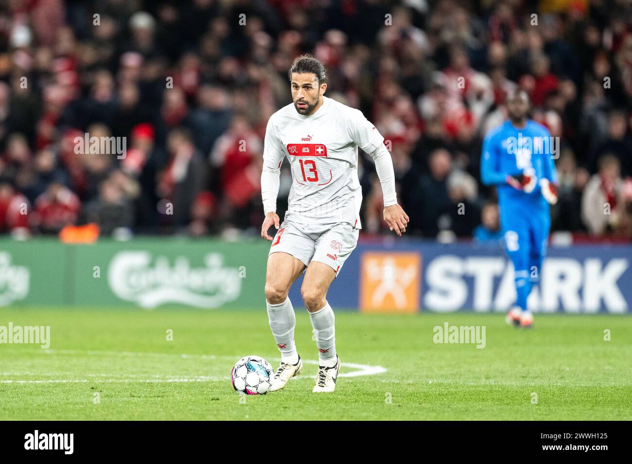 Copenhagen, Denmark. 23rd Mar, 2024. Ricardo Rodriguez (13) of ...