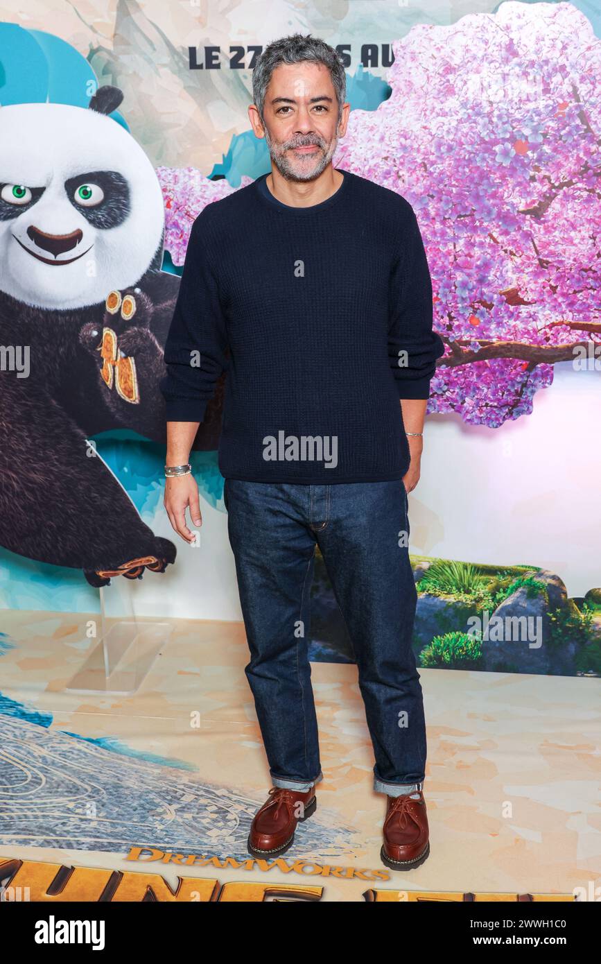 Paris, France. 24th Mar, 2024. Manu Payet posing a the photocall for ...