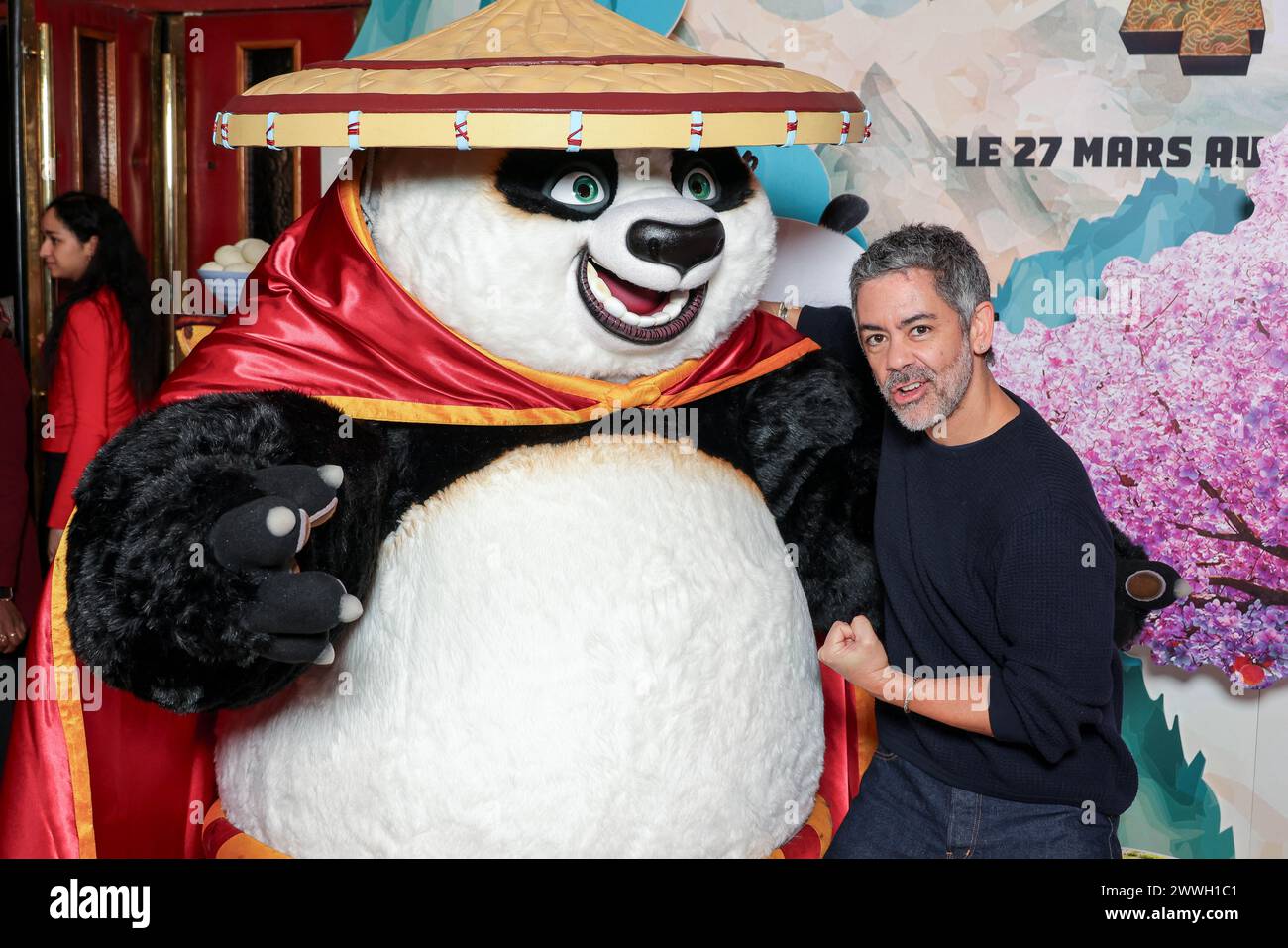 Paris, France. 24th Mar, 2024. Manu Payet posing a the photocall for ...