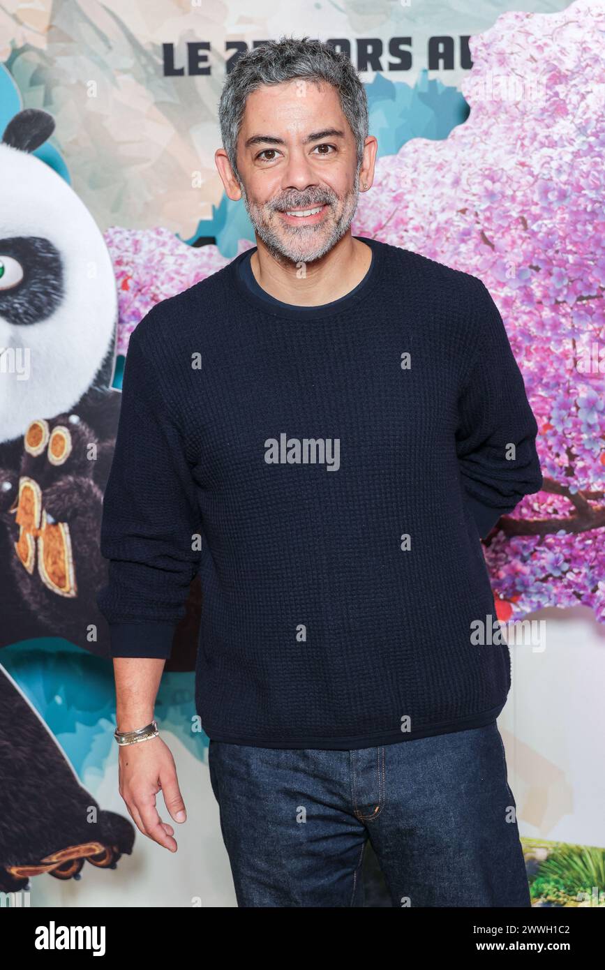 Paris, France. 24th Mar, 2024. Manu Payet posing a the photocall for ...