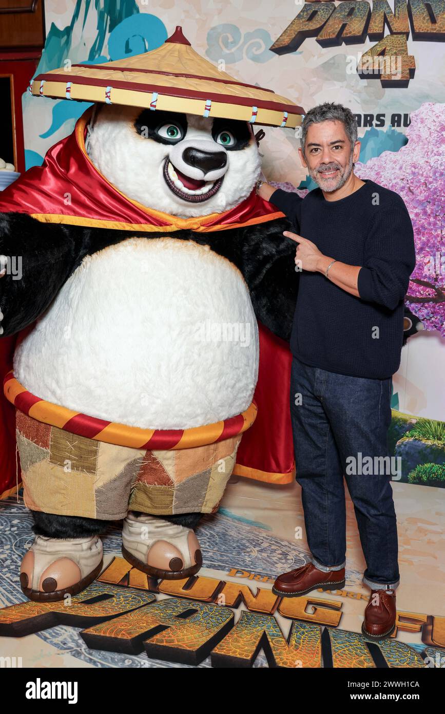 Paris, France. 24th Mar, 2024. Manu Payet posing a the photocall for ...