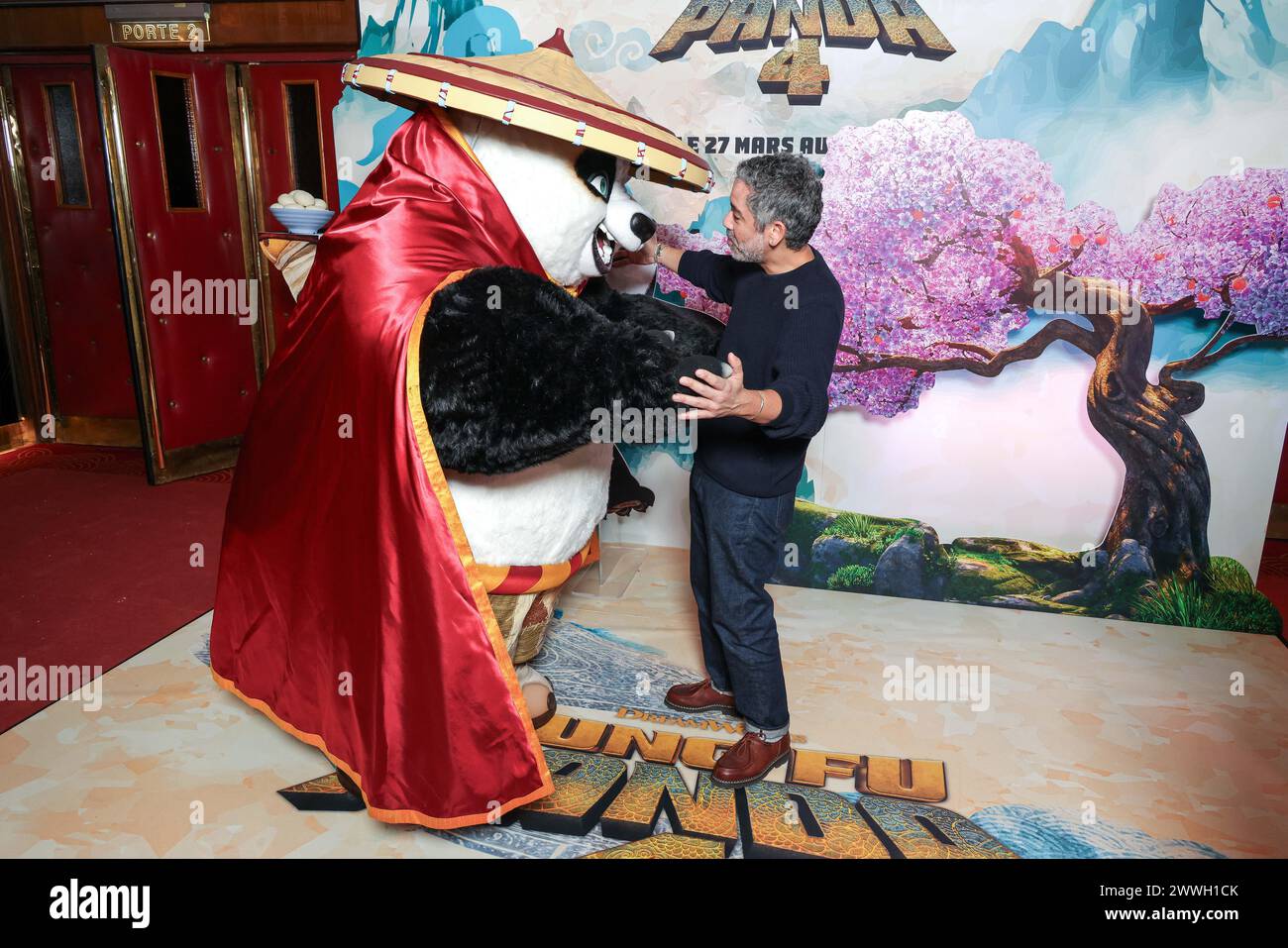 Paris, France. 24th Mar, 2024. Manu Payet posing a the photocall for ...
