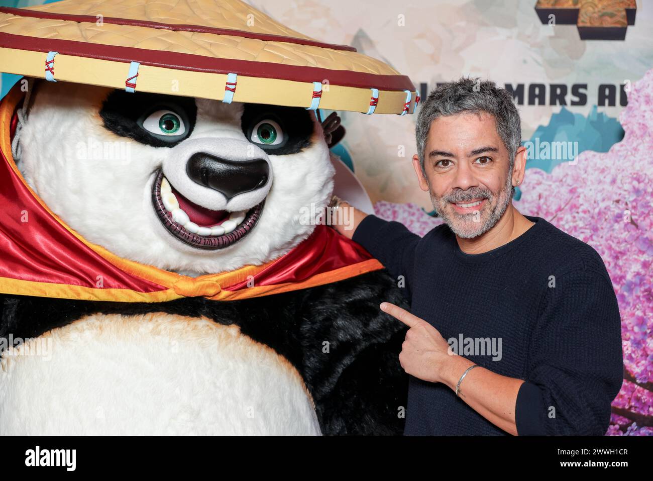 Paris, France. 24th Mar, 2024. Manu Payet posing a the photocall for ...