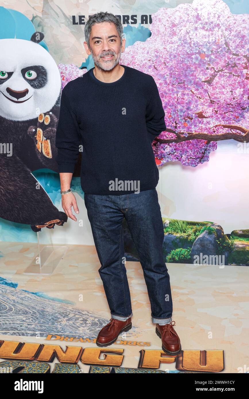 Paris, France. 24th Mar, 2024. Manu Payet posing a the photocall for ...