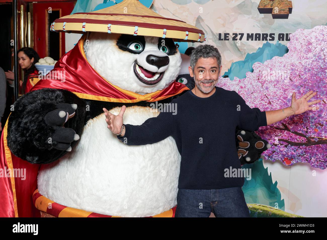 Paris, France. 24th Mar, 2024. Manu Payet posing a the photocall for ...