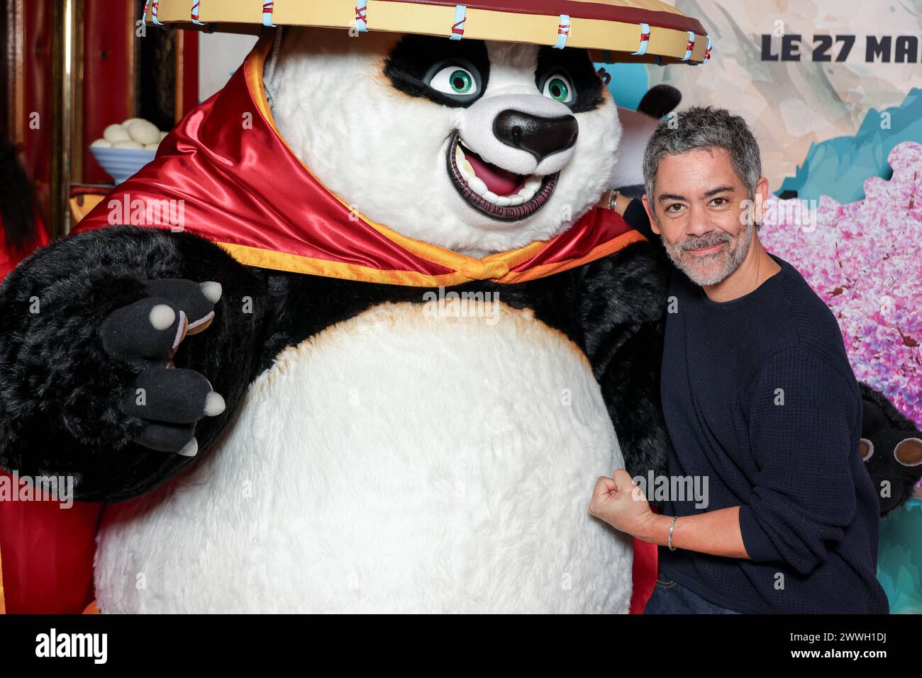 Paris, France. 24th Mar, 2024. Manu Payet posing a the photocall for ...