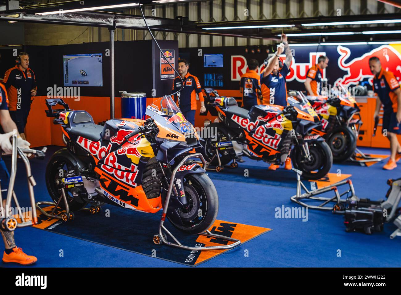 Team red bull ktm factory racing hi-res stock photography and images ...
