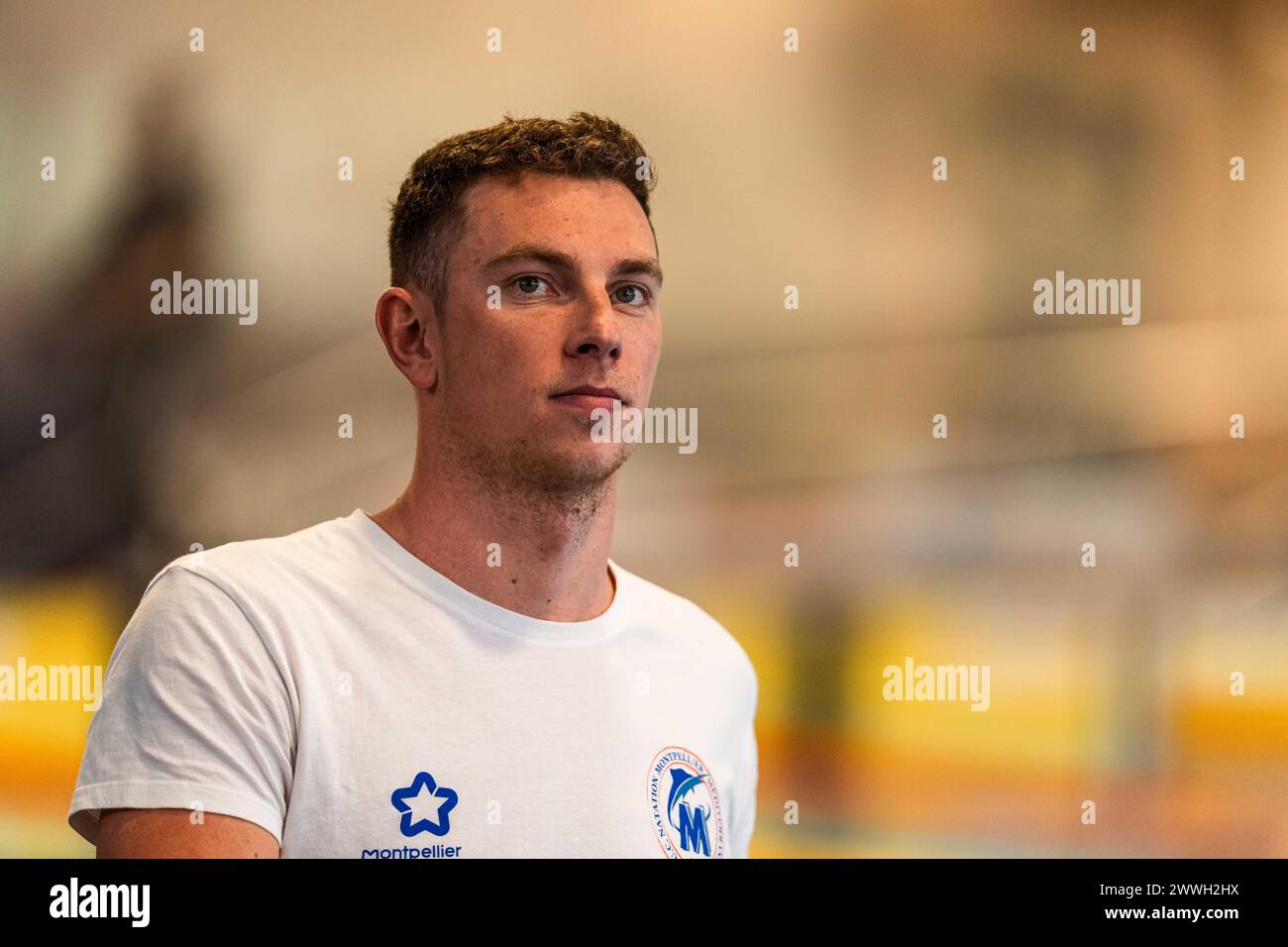 David AUBRY (FRA), Men 800m freestyle swimming final, during the Giant ...