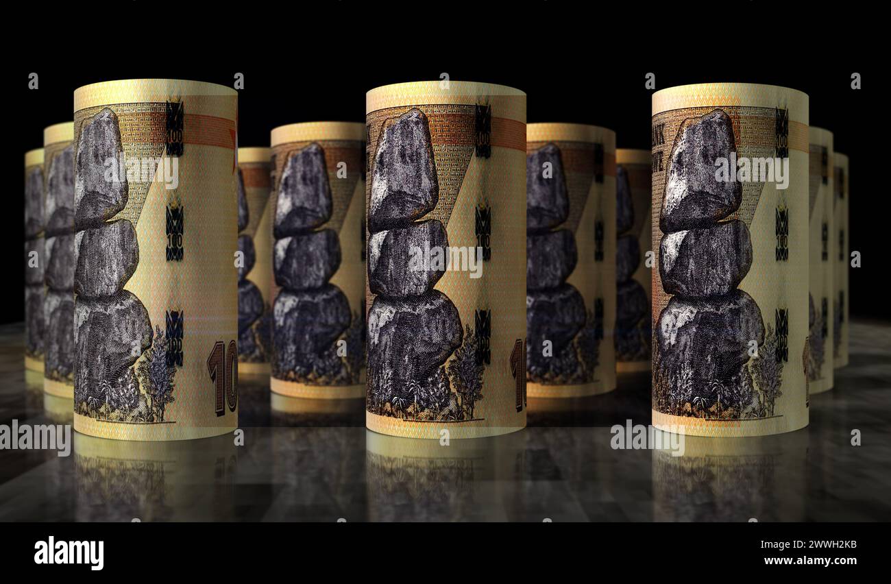 Zimbabwe banknote hi-res stock photography and images - Alamy