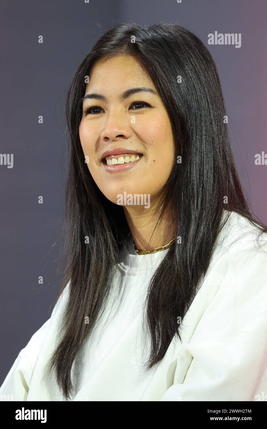 Leipzig, Germany. 24th Mar, 2024. Mai Thi Nguyen-Kim, German science ...