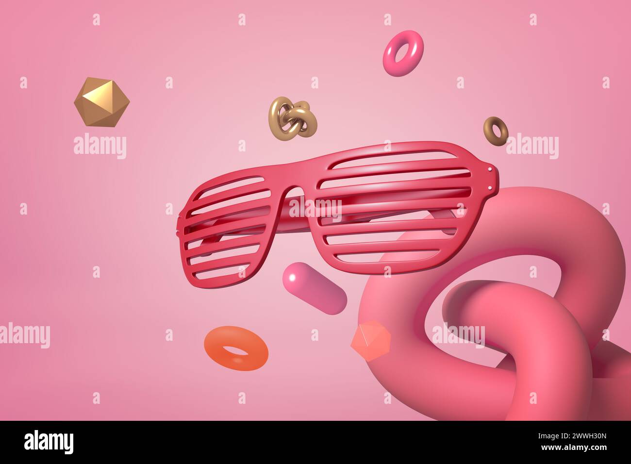 Pink shutter shades hi-res stock photography and images - Alamy