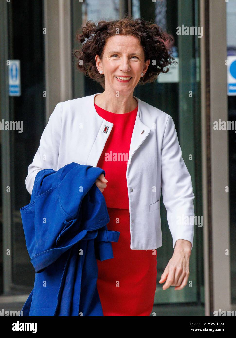 London, UK. 24th Mar, 2024. Anneliese Dodds, Shadow Secretary of State ...