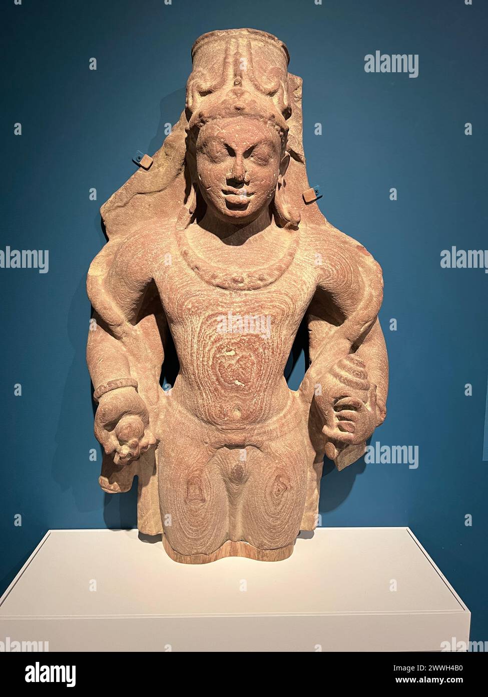 Vishnu, sandstone, Northern India, Gupta period, late 4th-5th century ...