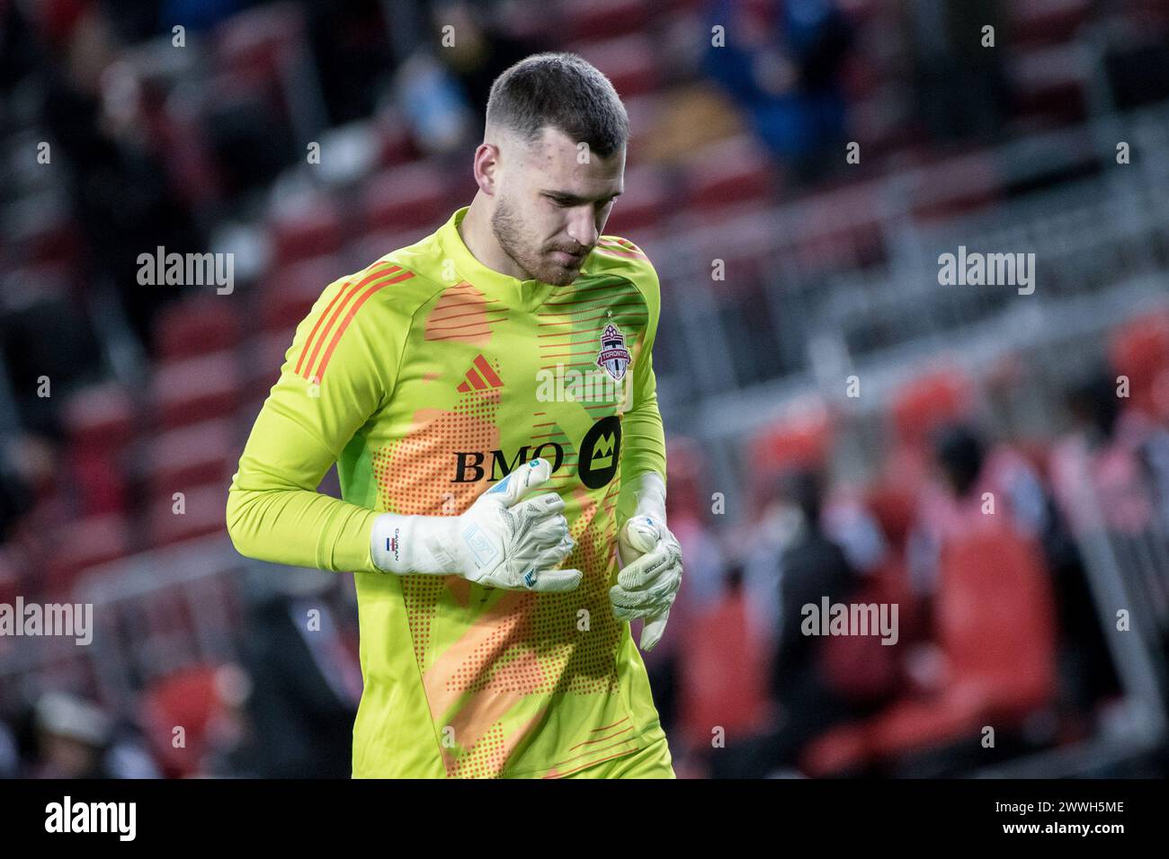 Toronto, Canada. 23rd Mar, 2024. Luka Gavran #90 seen during the MLS ...