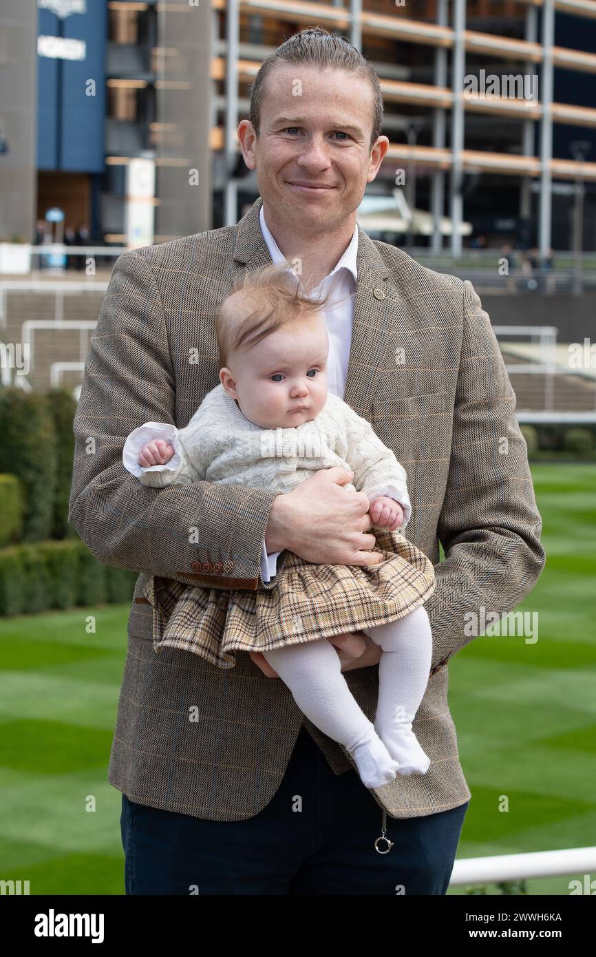 Ascot, Berkshire, UK. 24th March, 2024. It was a lovely bright sunny ...