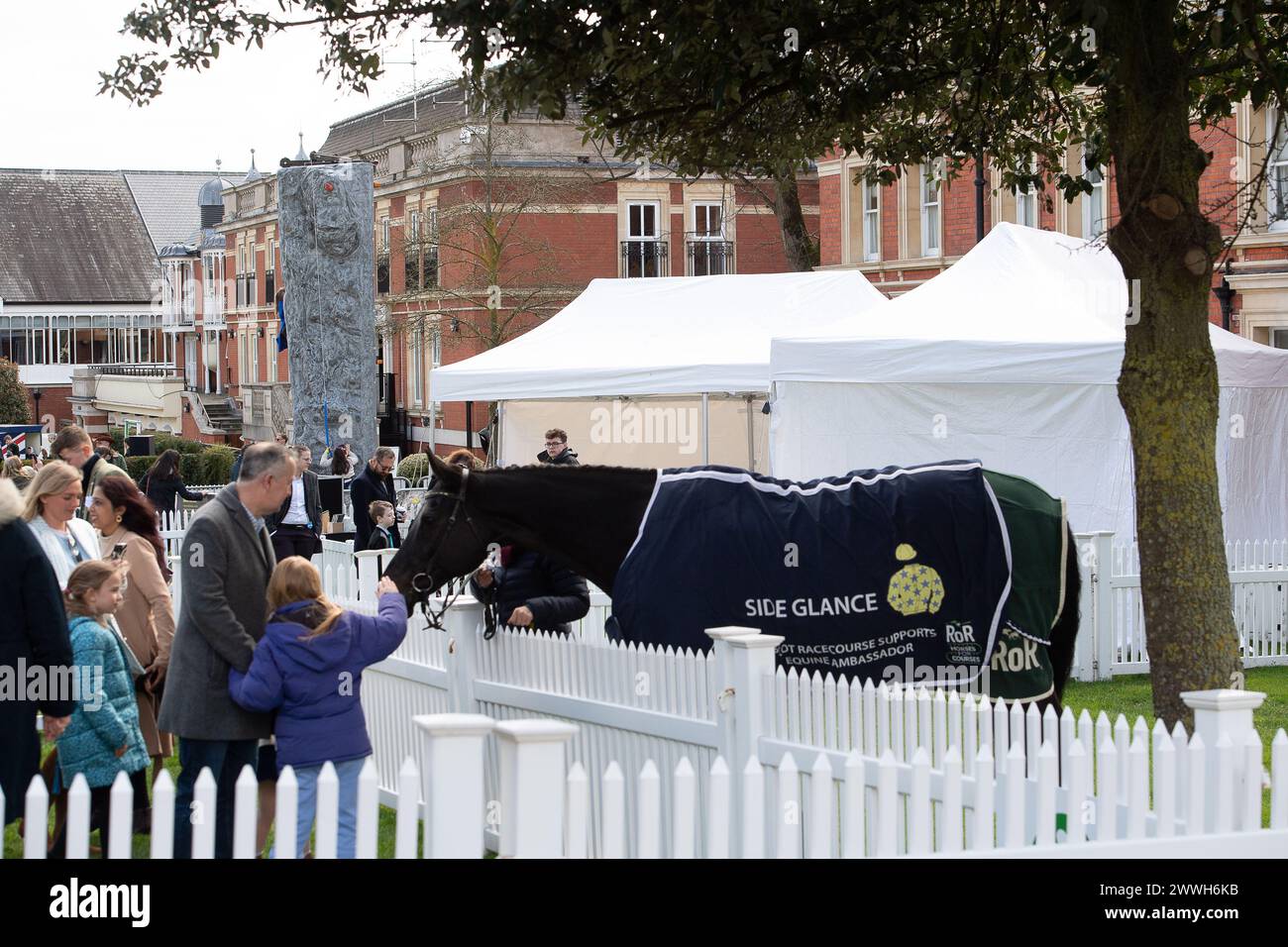Ascot, Berkshire, UK. 24th March, 2024. It was a lovely bright sunny ...